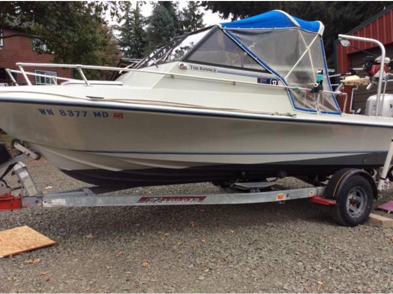 1988 Tiderunner Cuddy Cabin powerboat for sale in Oregon
