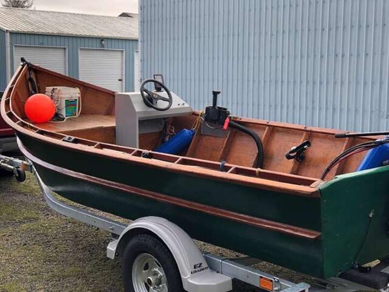 1985 Home Built flat bottom wooden drift dory powerboat for sale in Oregon