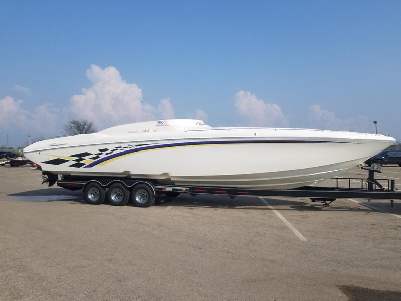 1999 Powerquest Avenger 38 powerboat for sale in Michigan